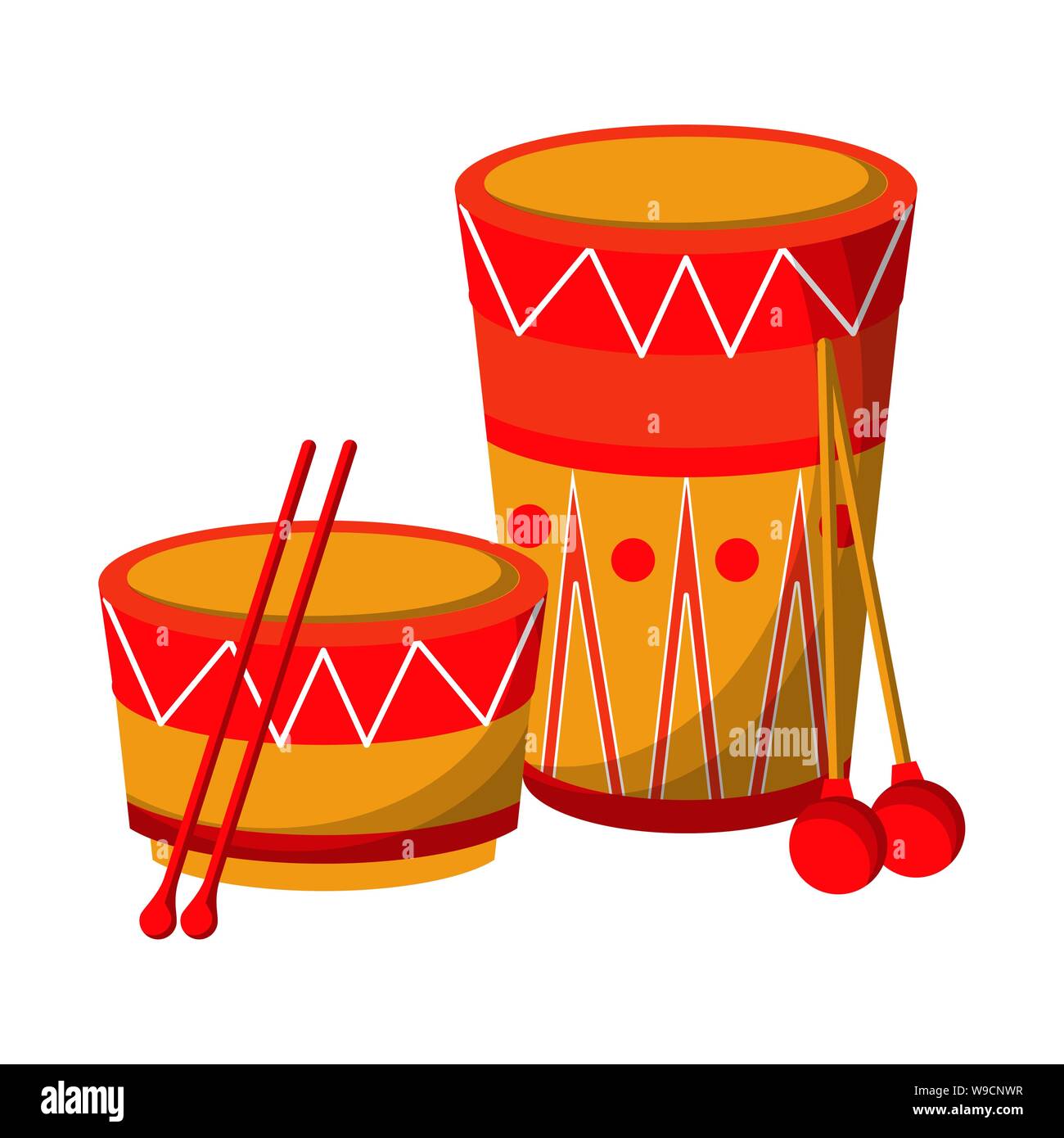 music instrument musical object cartoon Stock Vector Image & Art - Alamy