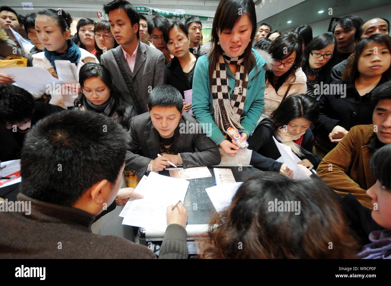 Finding a graduate job hi-res stock photography and images - Alamy