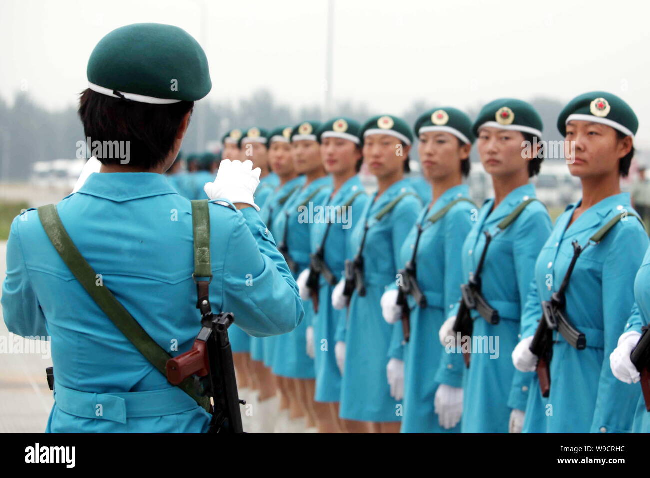 Chinese Military Parade Training