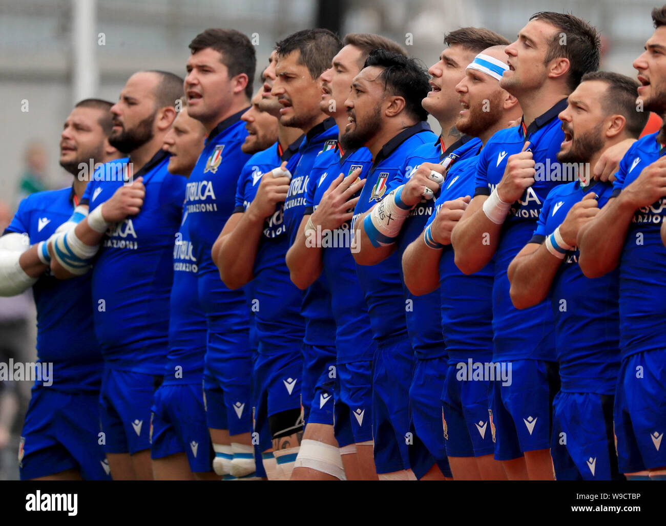 Italy national rugby union team hi-res stock photography and images - Alamy