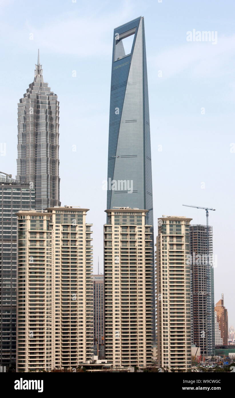 --FILE--View of the high-end residential apartment buildings of Tomson ...