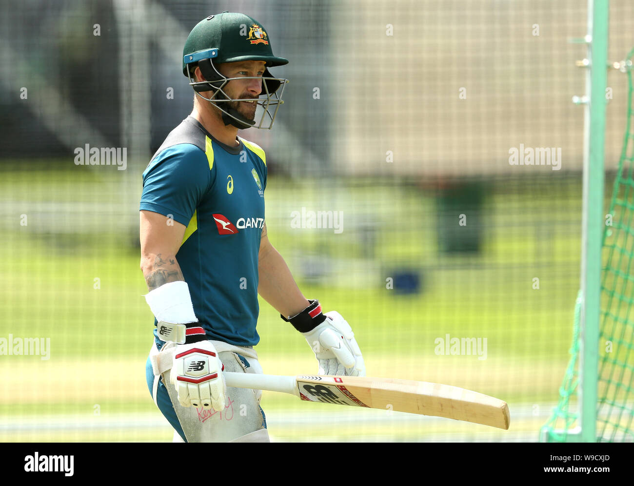 Australia's Matthew Wade during a nets session at Lord's, London Stock ...