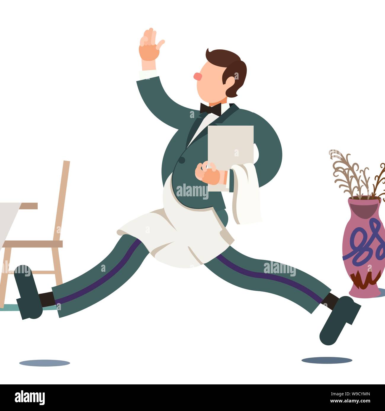 The hotel floor Stock Vector Images - Alamy