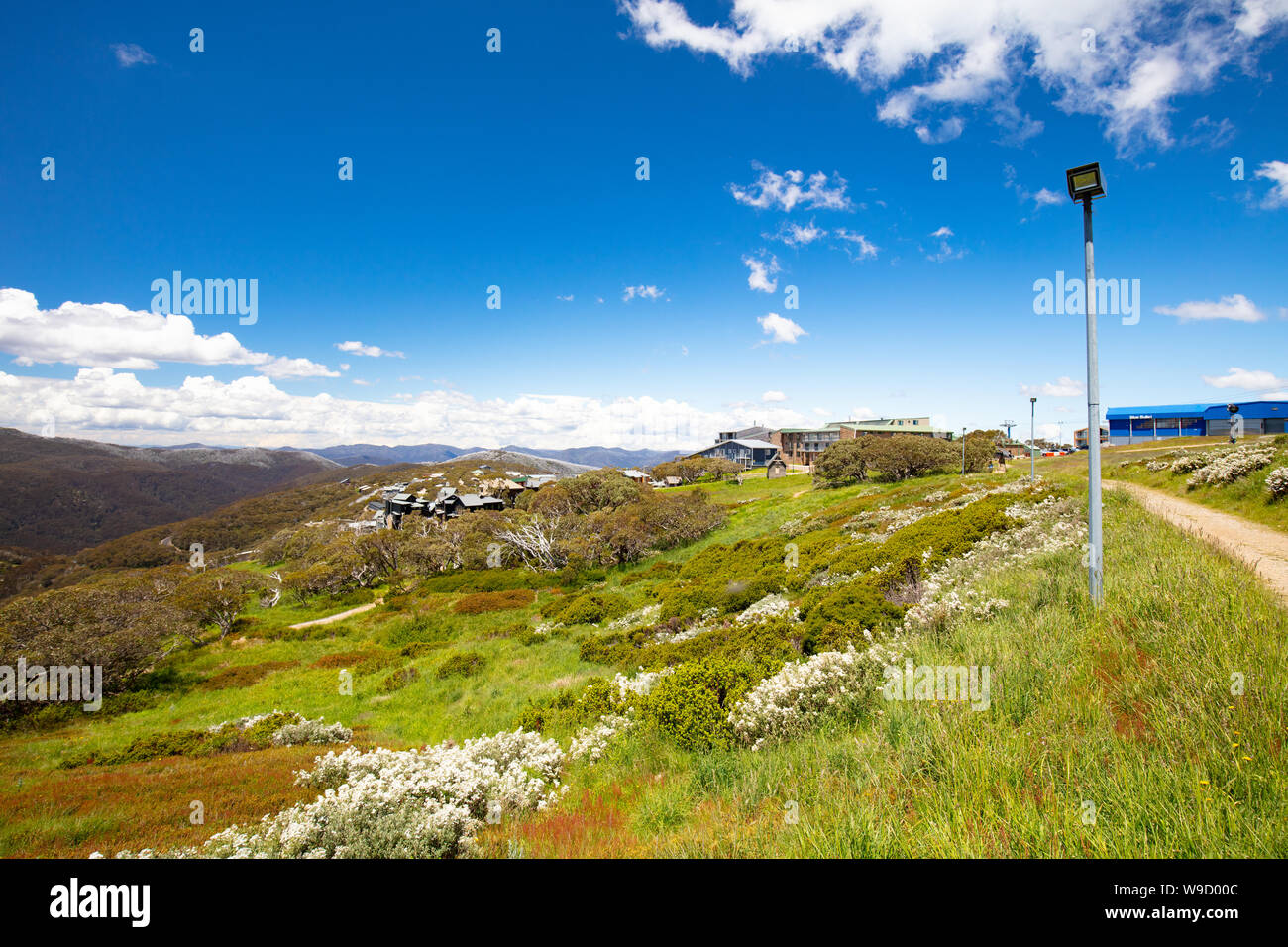 Mt Buller Aerial Views Stock Photo - Alamy