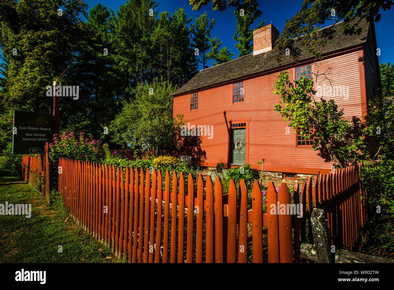Noah Webster House West Hartford, Connecticut, USA Stock Photo - Alamy