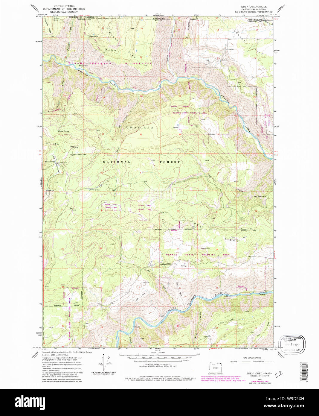 Map of eden hi-res stock photography and images - Alamy