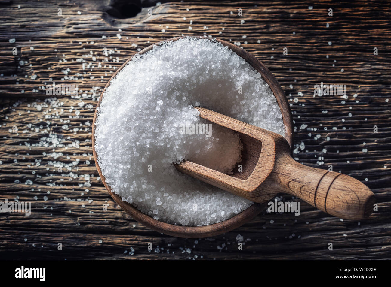 Coarse white table salt hi-res stock photography and images - Alamy