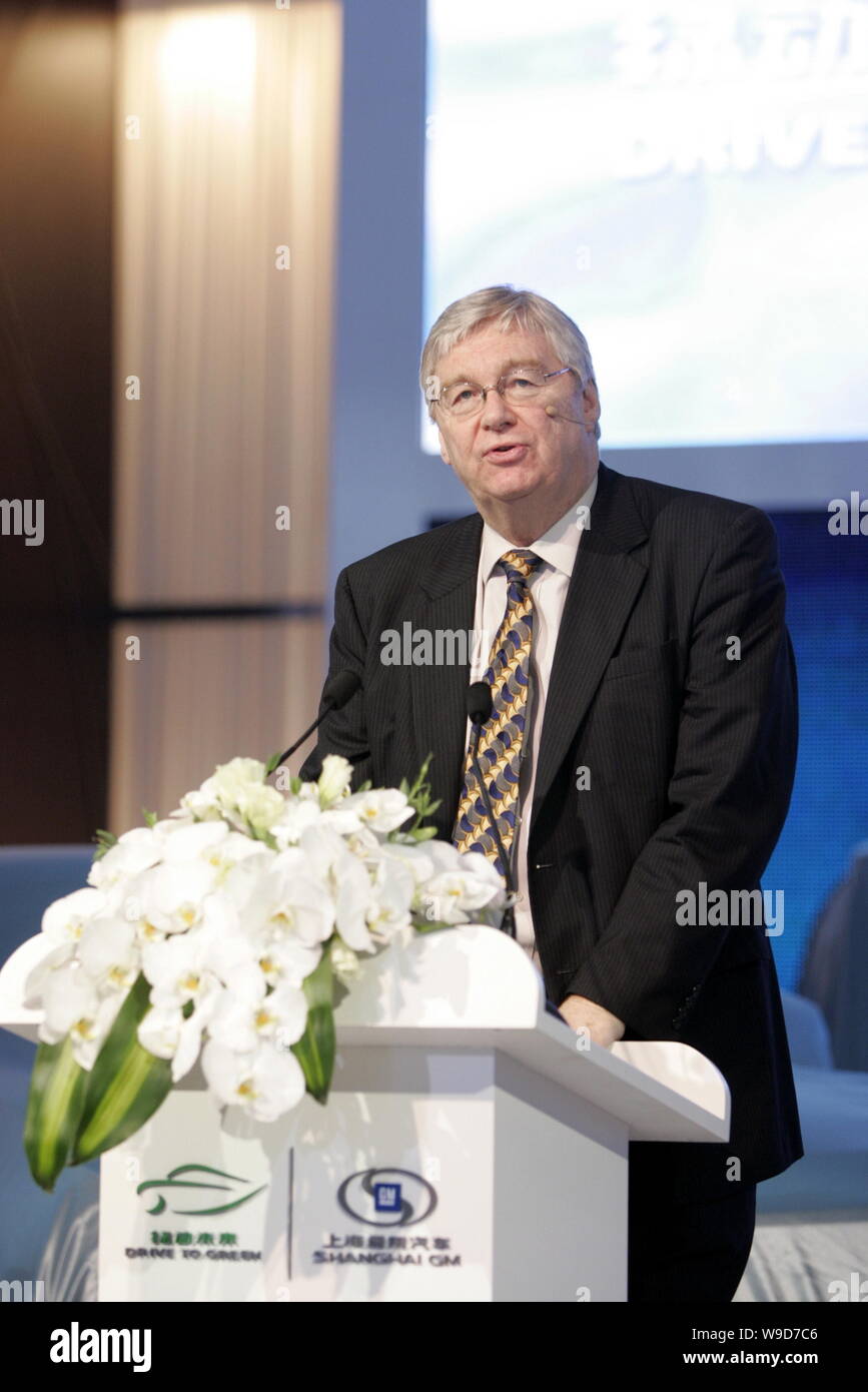 Nick Reilly, President of GM Asia Pacific and Vice President of GM ...