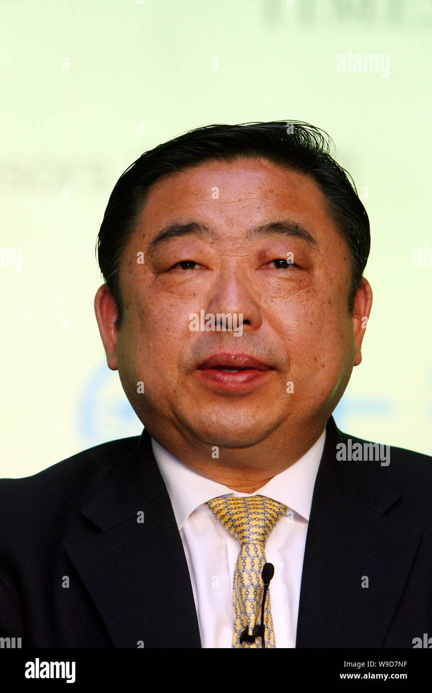 Hu Maoyuan, Chairman of SAIC (Shanghai Automotive Industry Corporation ...