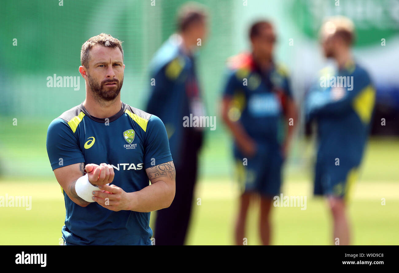 Australia's Matthew Wade during a nets session at Lord's, London Stock ...