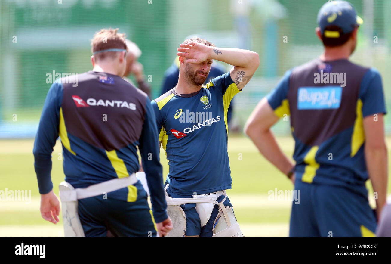 Australia's Matthew Wade during a nets session at Lord's, London Stock ...