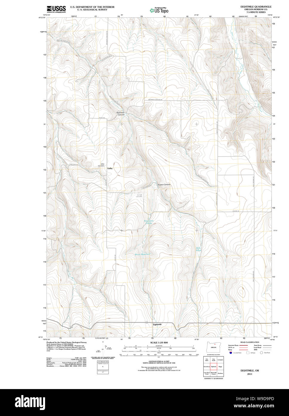 Map oregon usgs hi-res stock photography and images - Alamy