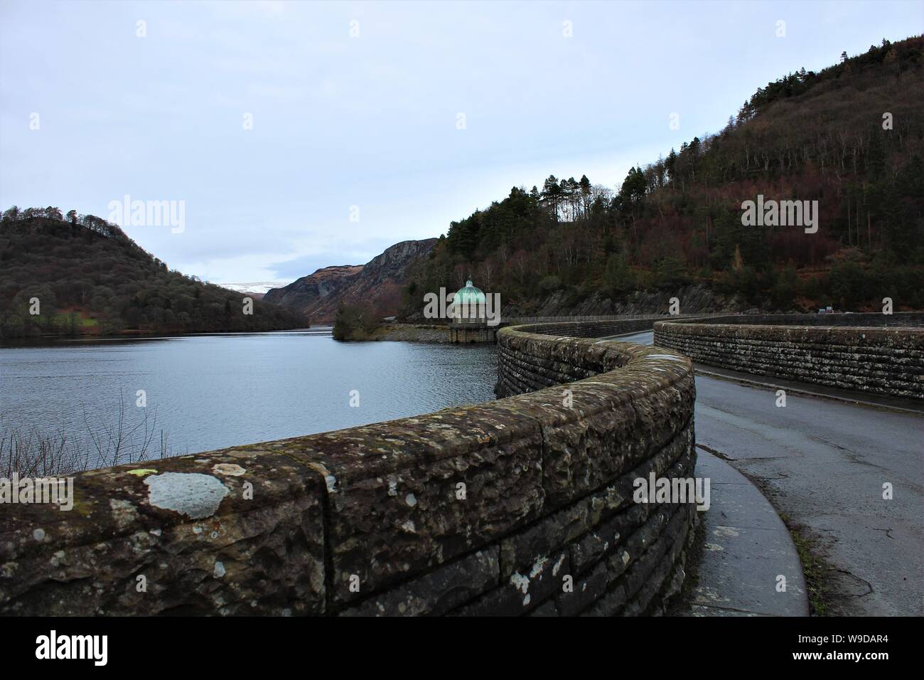 Garreg ddu dam elan valley the cambrian mountains hi-res stock ...