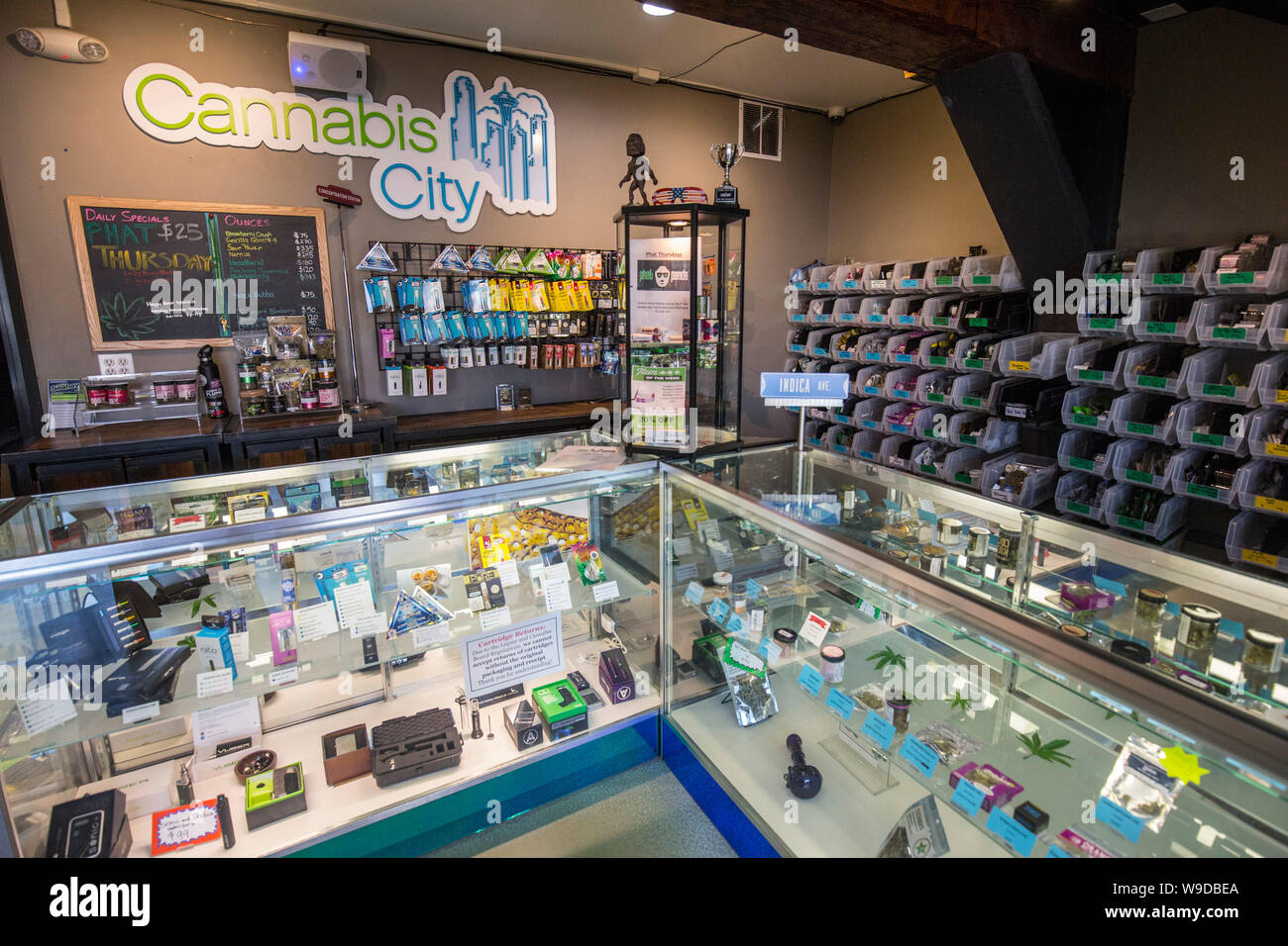 Weed city hi-res stock photography and images - Alamy