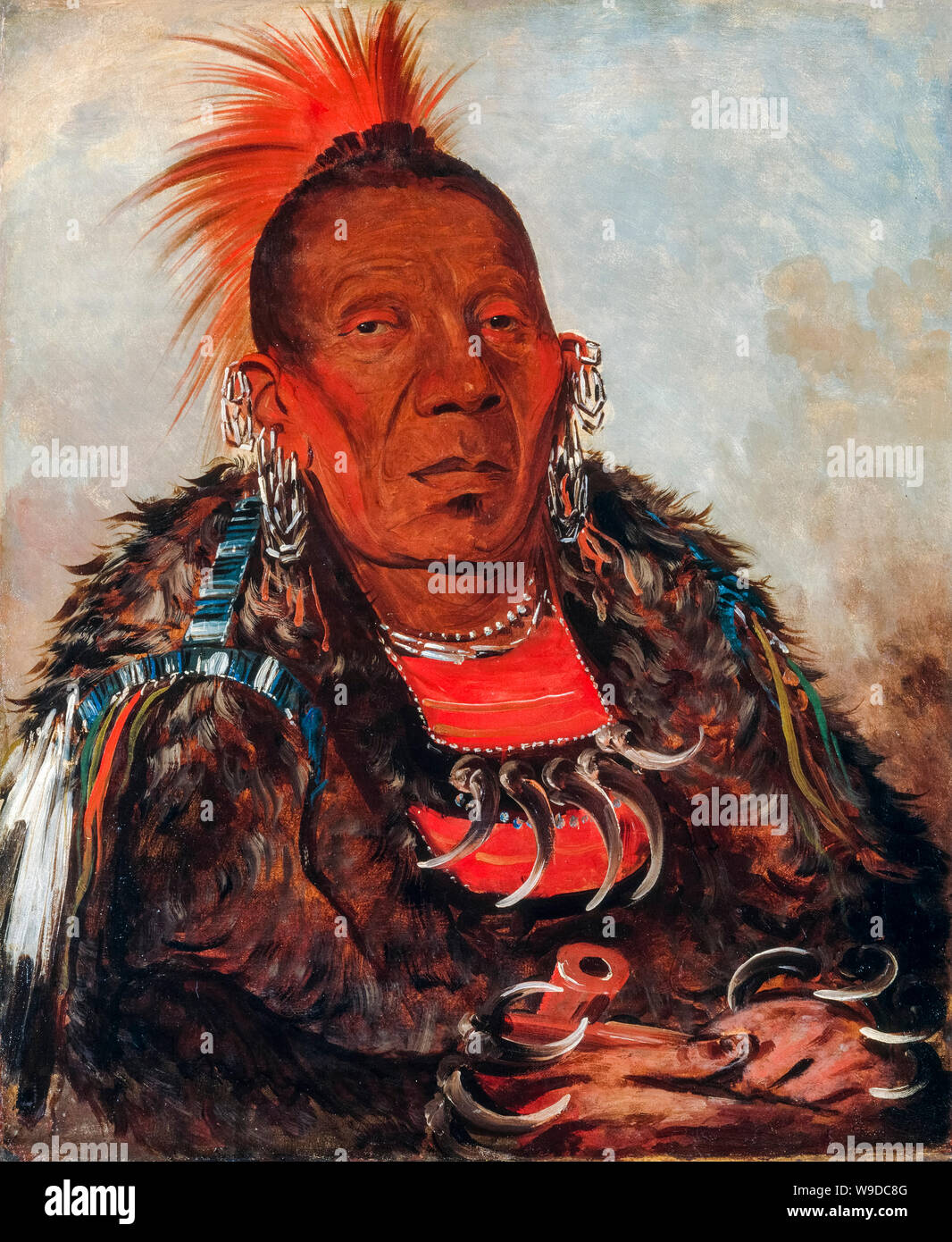 Chief of the otoe tribe hi-res stock photography and images - Alamy
