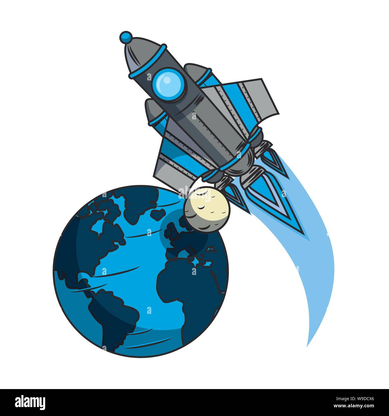 universe space galaxy astronomy cartoon Stock Vector Image & Art - Alamy