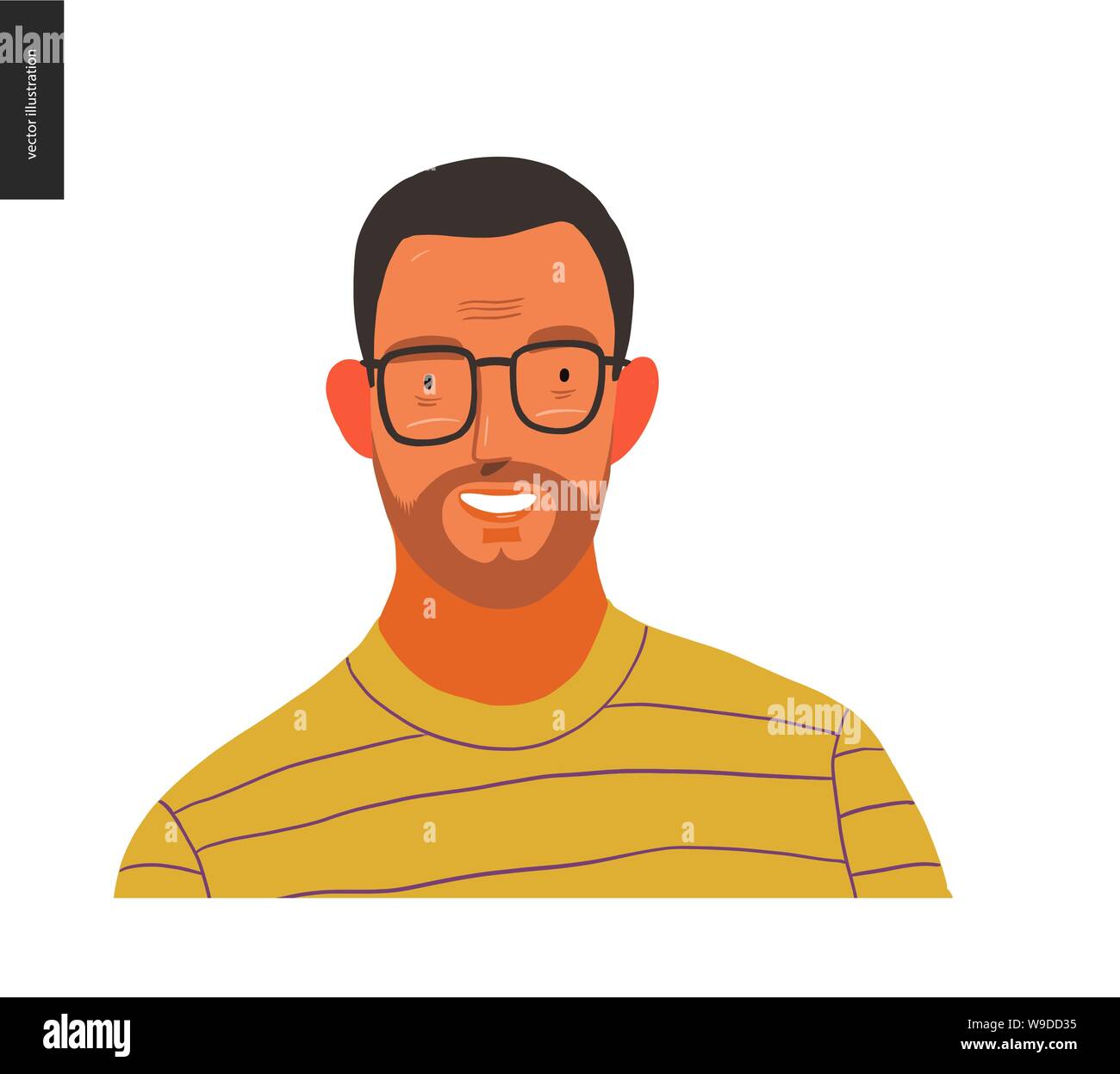 Realistic Cartoon People Faces