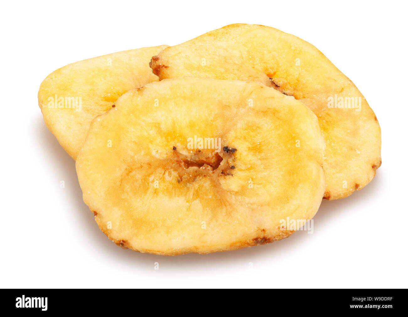 Banana chips dried fruit Cut Out Stock Images & Pictures - Alamy