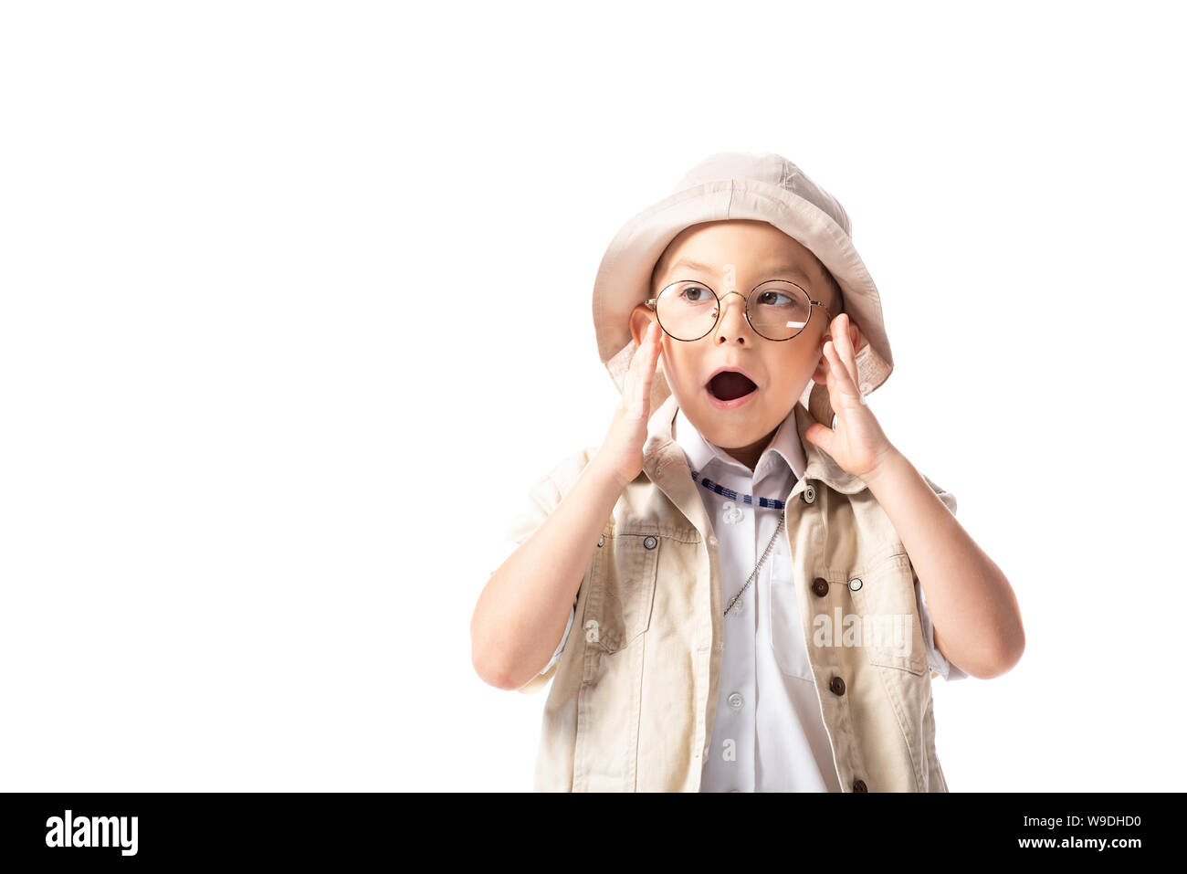 Child Explorer Surprised High Resolution Stock Photography and Images ...
