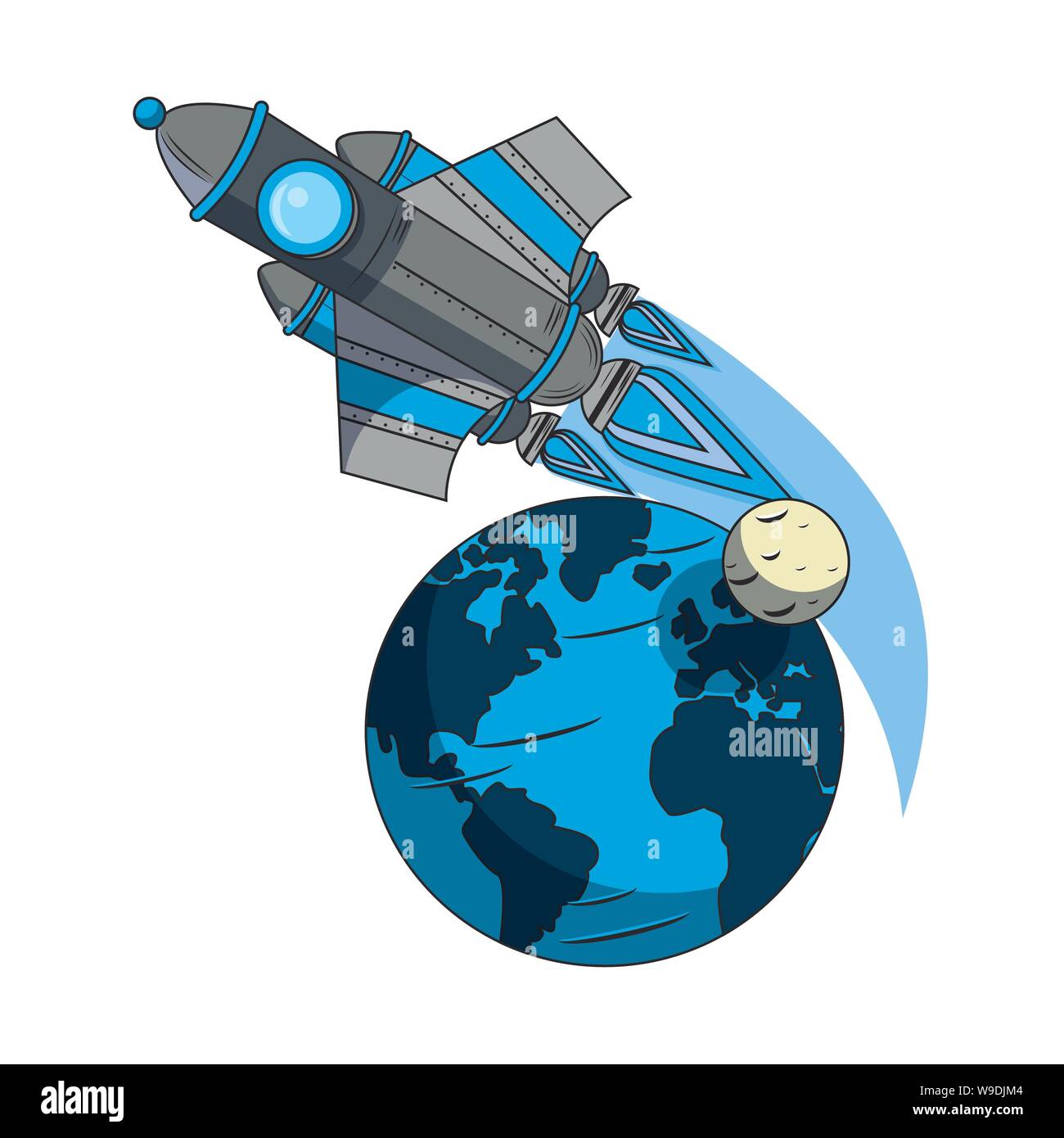 universe space galaxy astronomy cartoon Stock Vector Image & Art - Alamy
