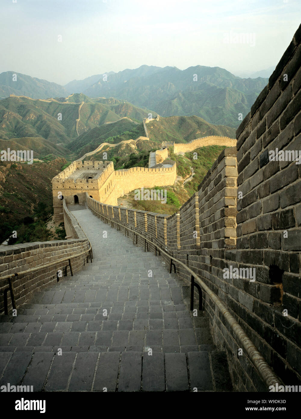 Landscape of the Badaling Great Wall in Beijing Stock Photo - Alamy