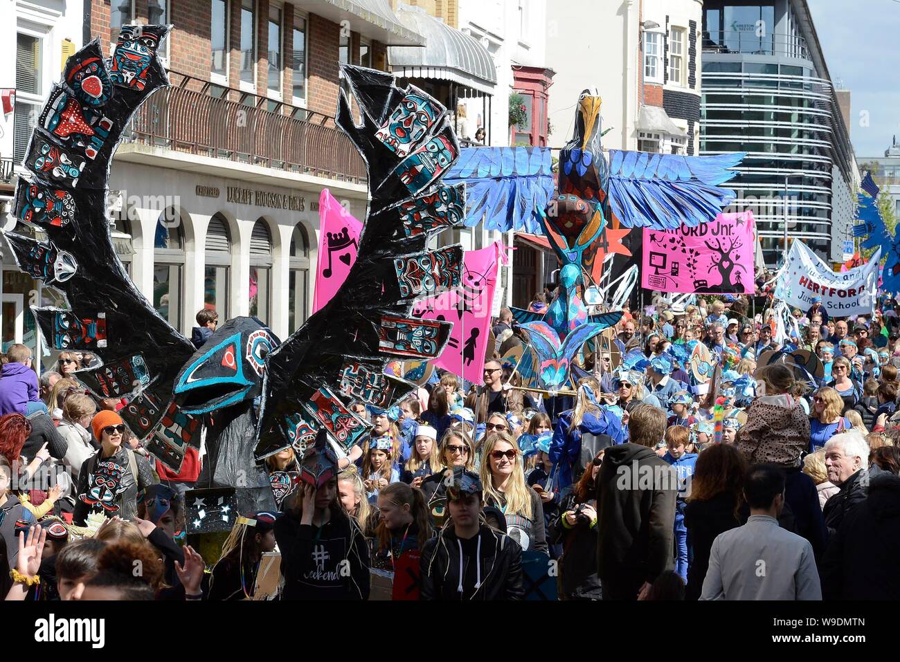 Marking the start of the Brighton Festival 2019, the Children's Parade ...