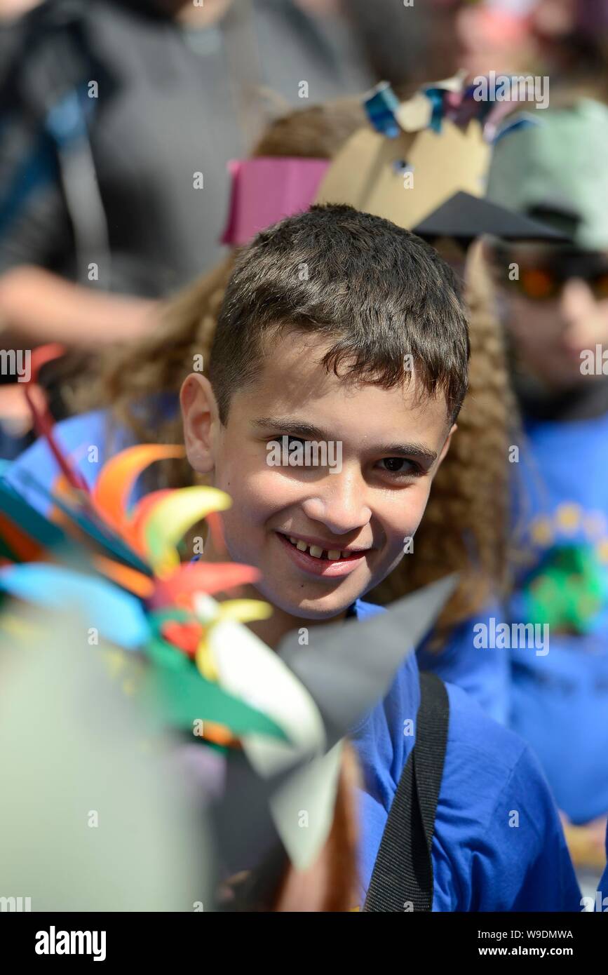 Marking the start of the Brighton Festival 2019, the Children's Parade ...