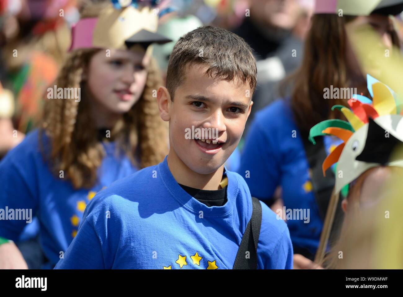 Marking the start of the Brighton Festival 2019, the Children's Parade ...