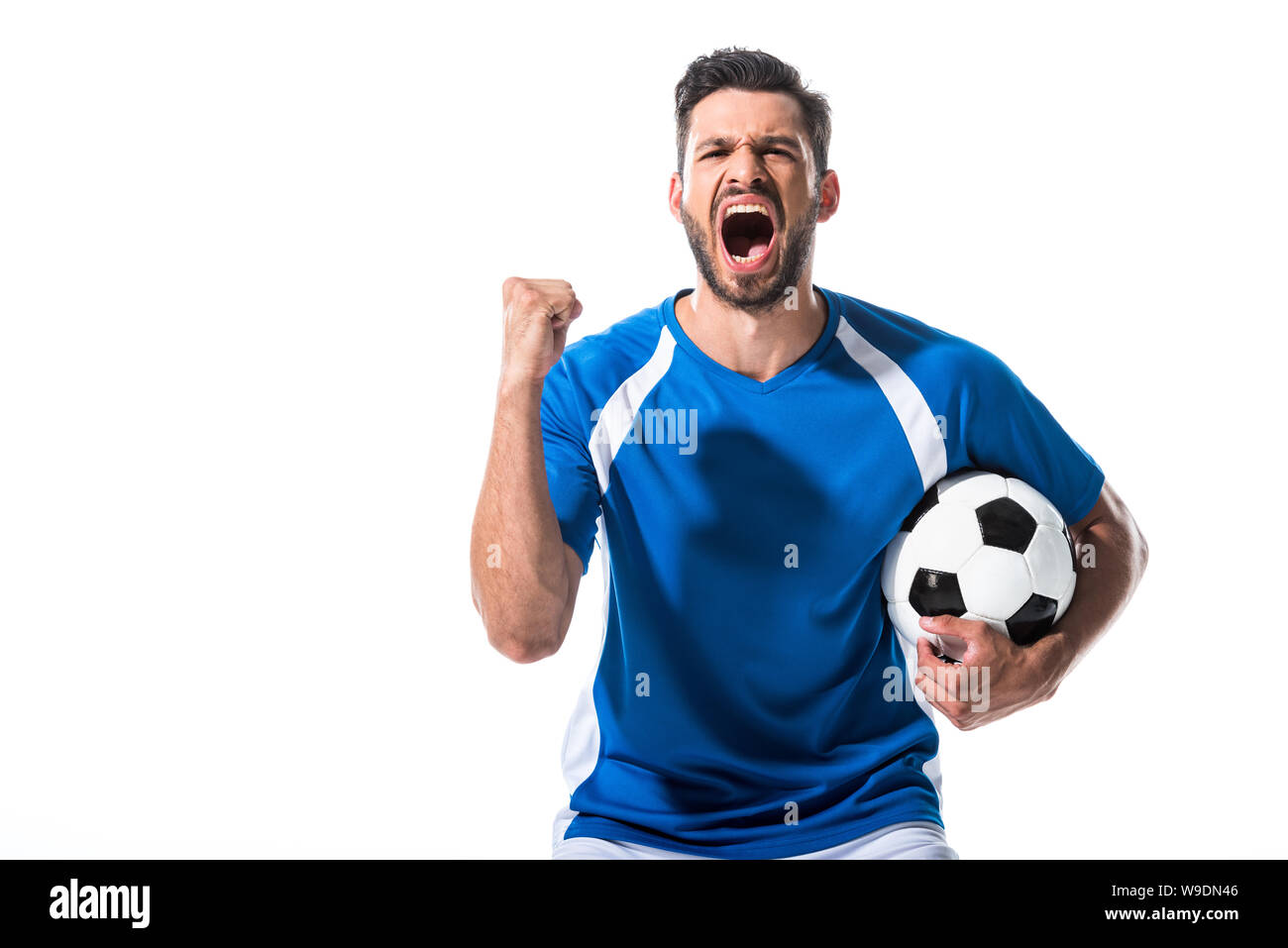 Yelling player hi-res stock photography and images - Alamy