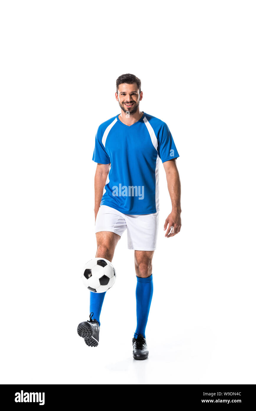 Happy soccer player hi-res stock photography and images - Alamy