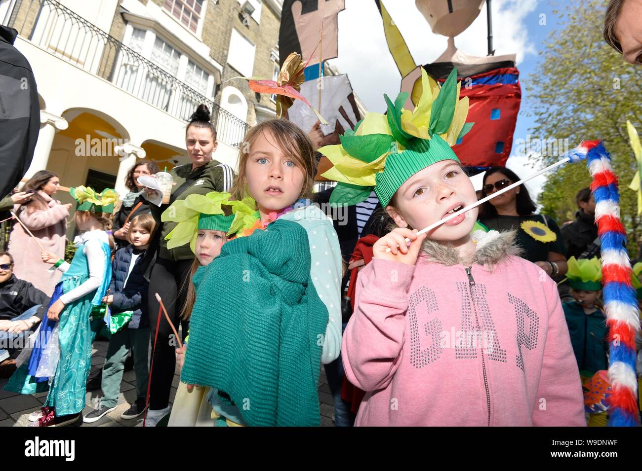 Marking the start of the Brighton Festival 2019, the Children's Parade ...