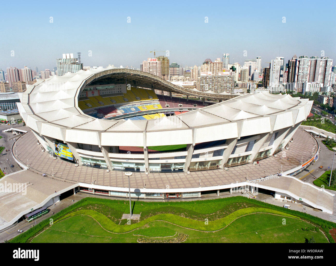 FILE View Of Shanghai Stadium In Shanghai Spectators Can Send FILE View Of Shanghai Stadium In Shanghai Spectators Can Send
