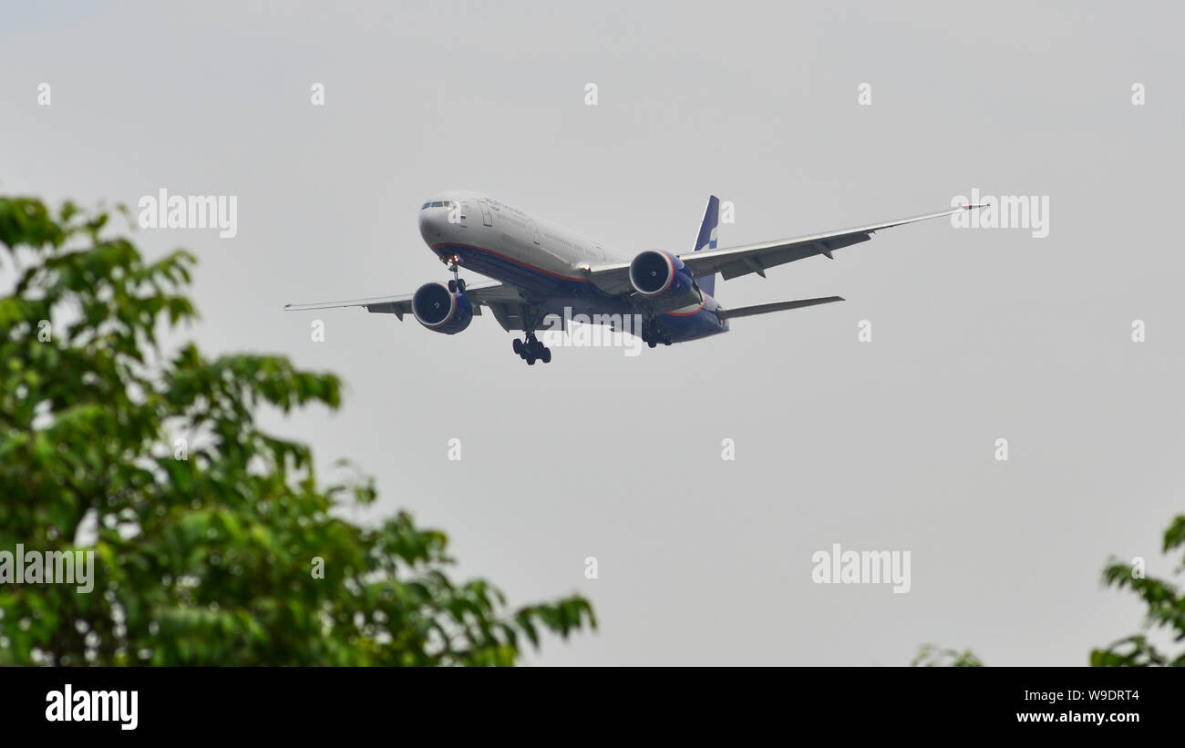 Saigon, Vietnam - Feb 2, 2019. VQ-BIL Aeroflot Russian Airlines Boeing ...
