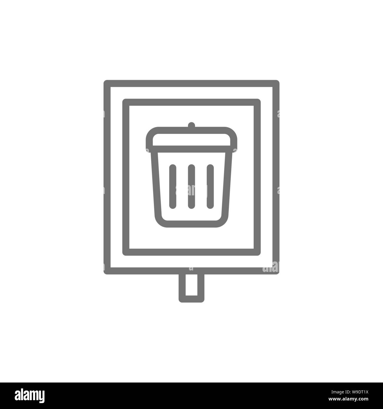 Public sign recycling Stock Vector Images - Alamy