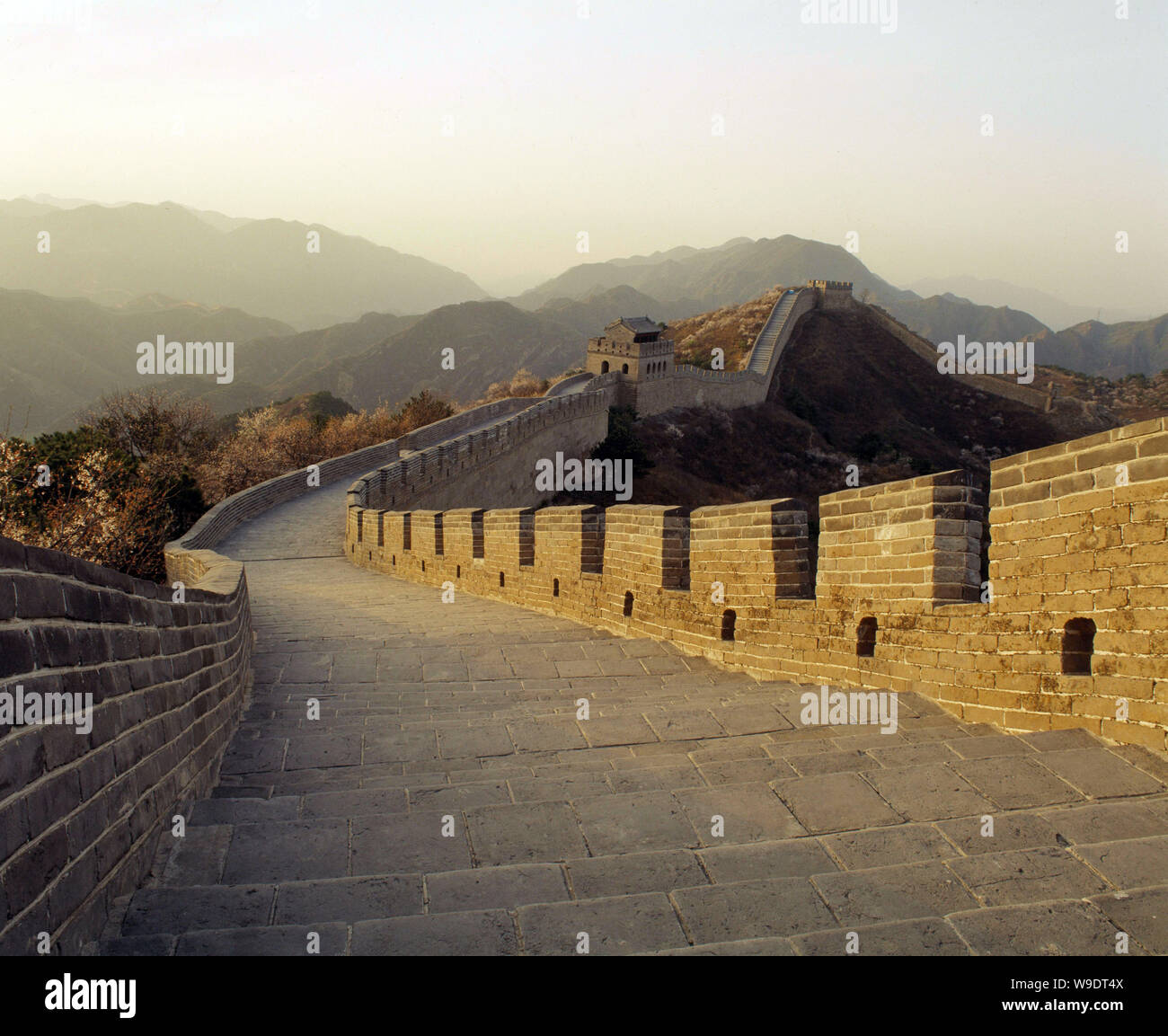 Landscape of the Badaling Great Wall in Beijing Stock Photo - Alamy
