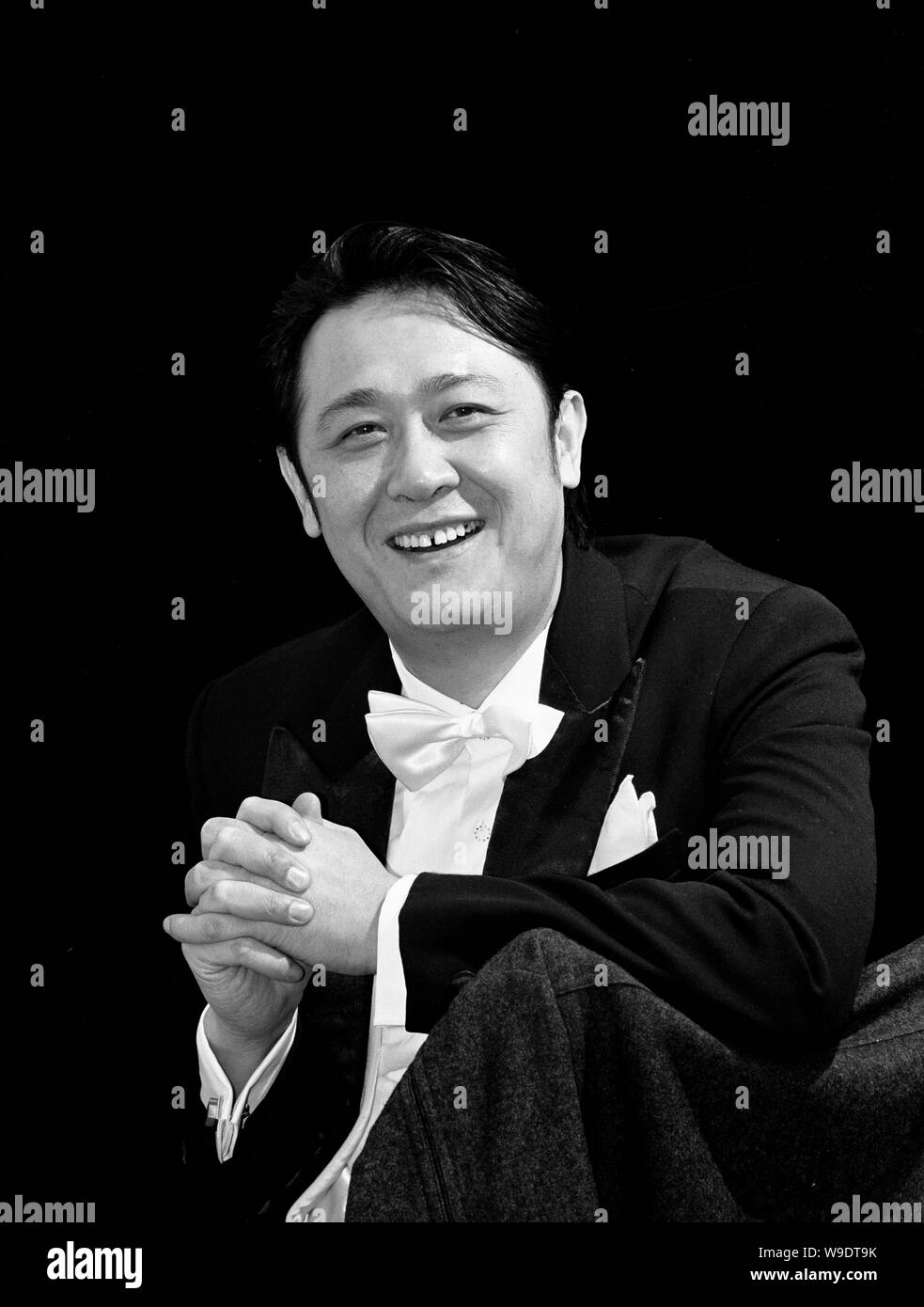 --FILE-- Chinese conductor Tan Lihua (1955 Stock Photo - Alamy