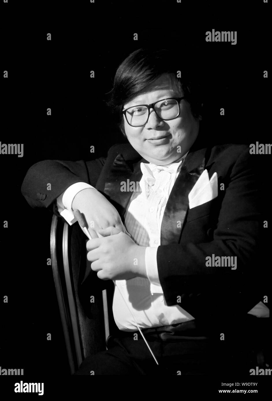 --FILE-- Chinese conductor Cao Ding (1955 Stock Photo - Alamy