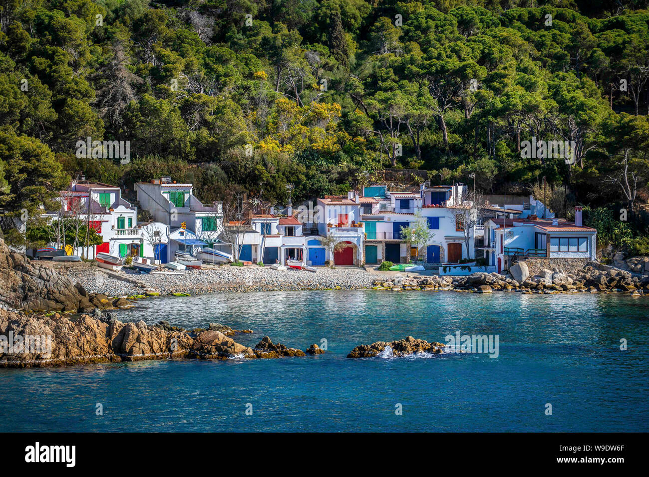 Spain, Catalunya , Girona Province, Palamos City, Costa Brava, Alguer ...