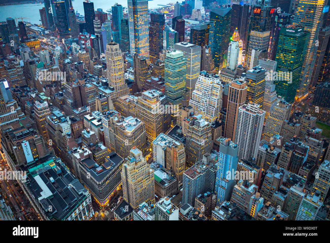 New York City, Midtown Mahattan Stock Photo - Alamy