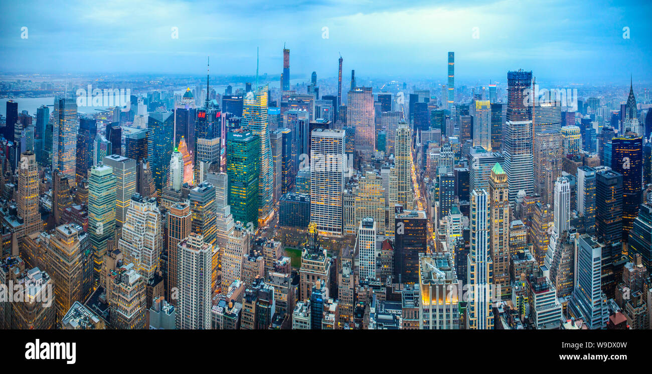 Midtown Mahattan Skyline High Resolution Stock Photography and Images ...