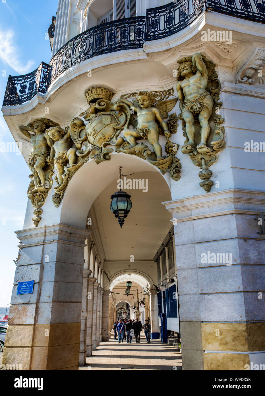 Algeria, Argel, Martyrs Square, Bldg Stock Photo - Alamy