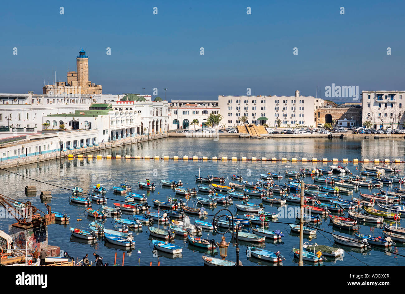 Algeria, Algiers, Marina in front of the Kasbah Stock Photo - Alamy