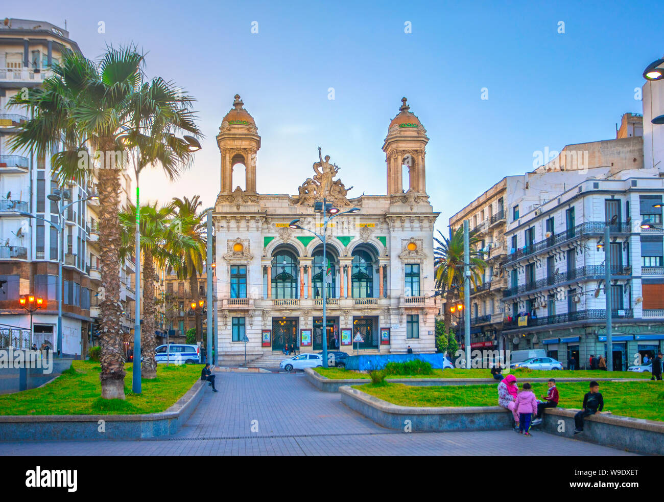 Algeria, Oran city , First of November Square, Regional Theater and ...