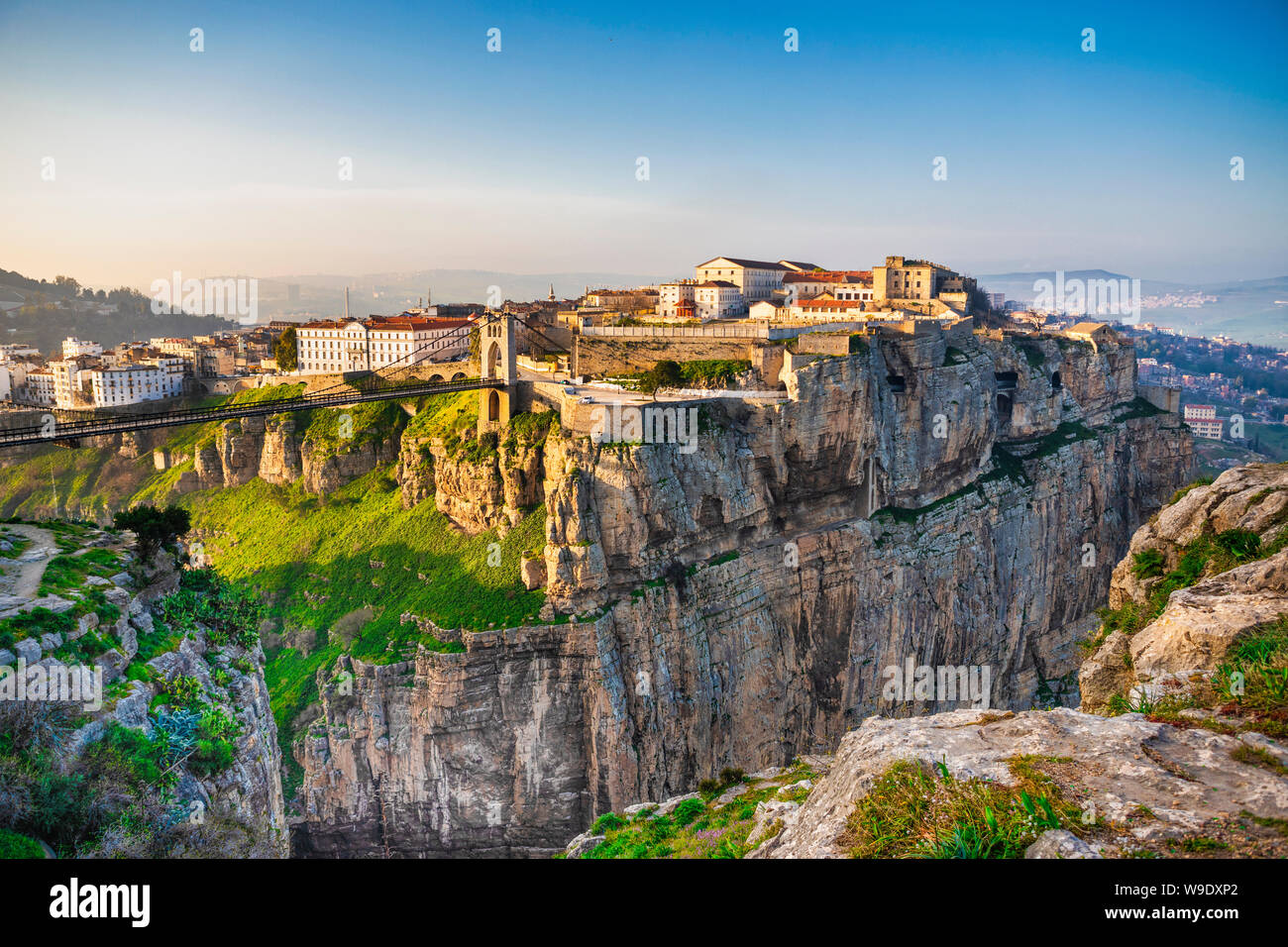 Algeria, Constantine City, Cnsttantine Bridge, Sidi M´Cid Stock Photo ...