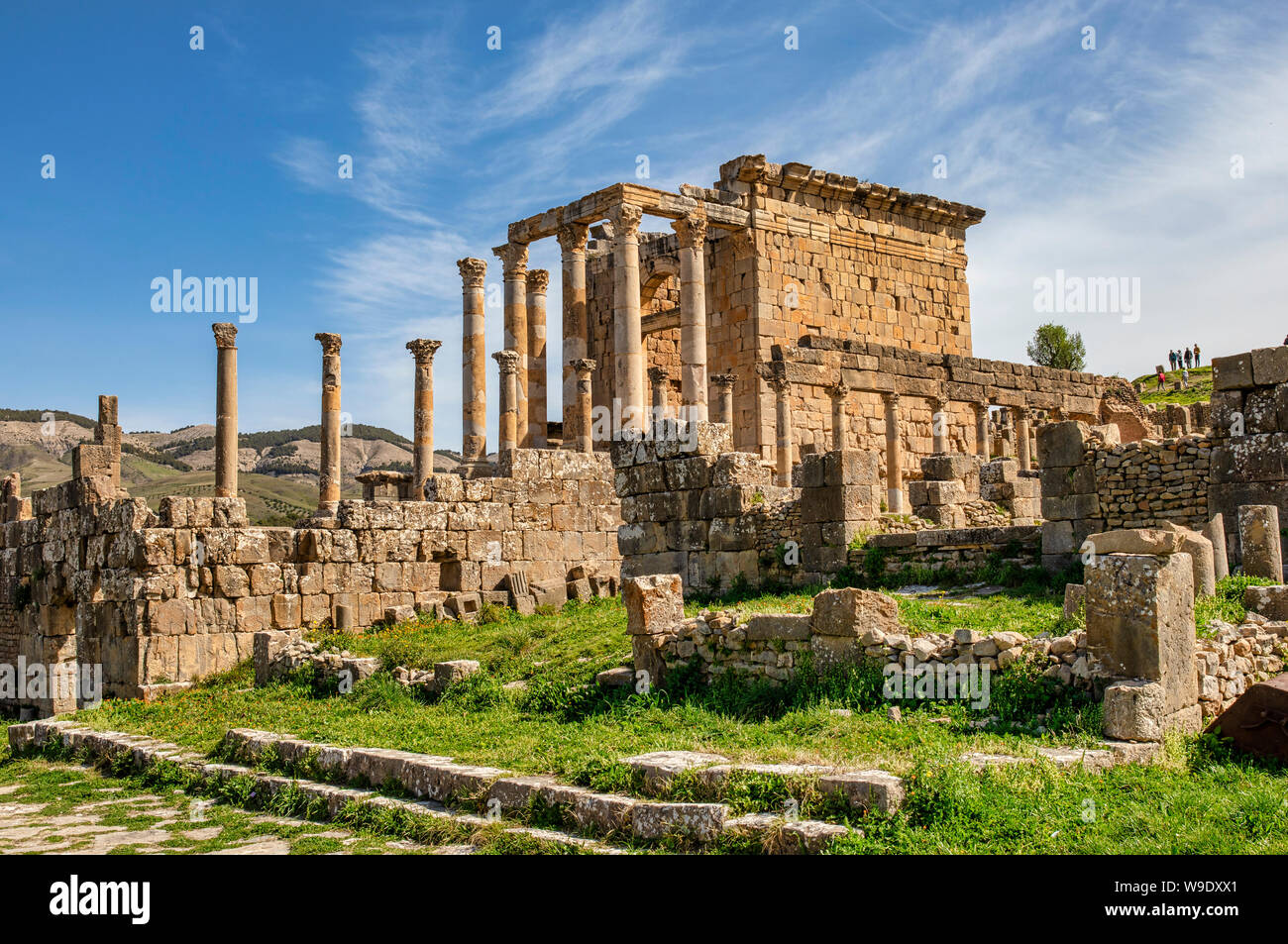 Algeria, Djemila City, Roman ruins of Djemila City, UNESCO, W.H ...