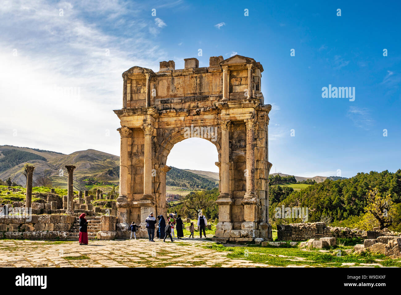 Djemila algeria hi-res stock photography and images - Alamy