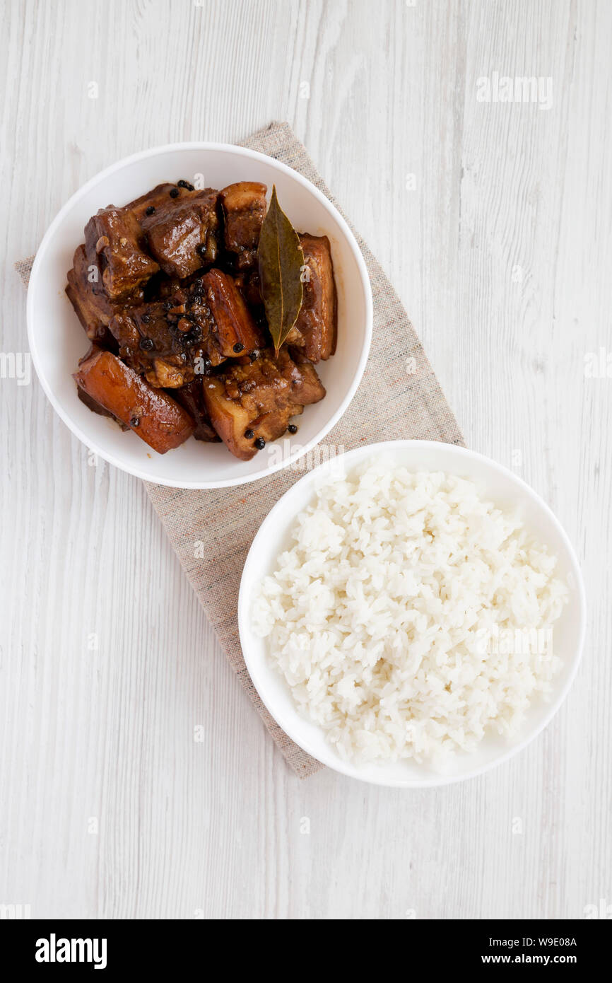 Pork Adobo And Rice