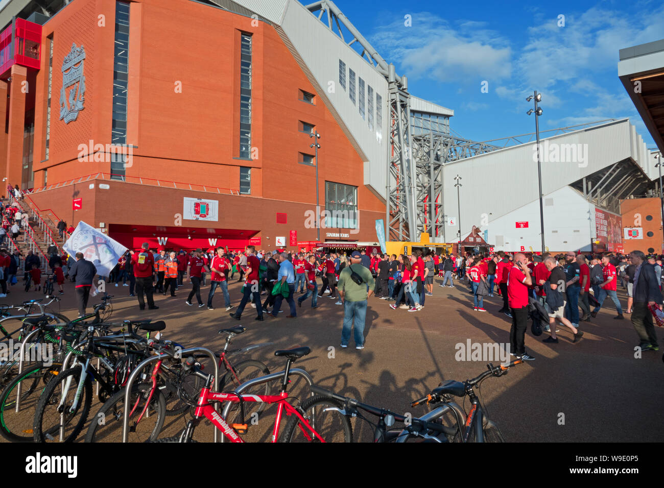 Anfield football stadium home ground hi-res stock photography and ...