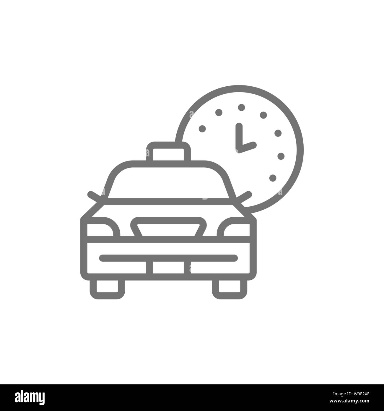 Taxi request Stock Vector Images - Alamy