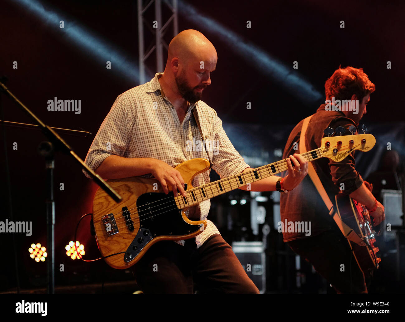 Music, Instruments, String, Electric Bass being played live on stage ...